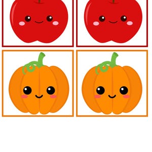 Apple Vs. Pumpkin | Homeschool Printable | Circle Time |story Activity ...