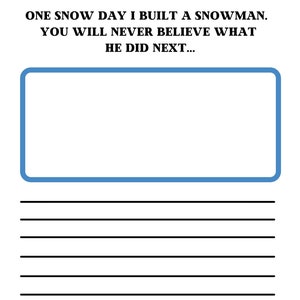 Learning Printable | Snow Day Learning| Homeschool Printable | 1st ...
