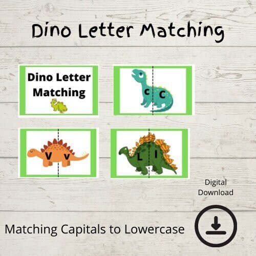 Homeschool Printables | Preschool-toddler Learning | Dinosaur Themed ...