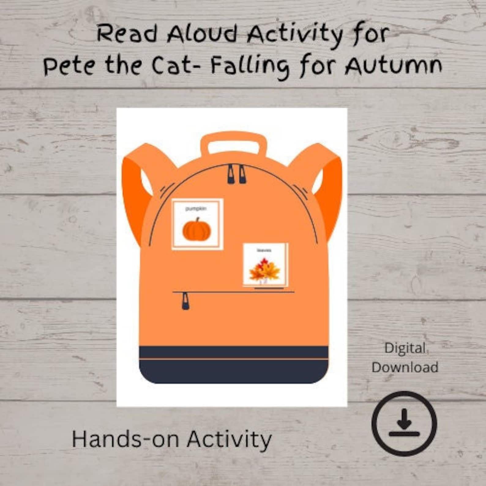 Read Aloud Activity | Pair With Pete the Cat: Falling for Autumn ...