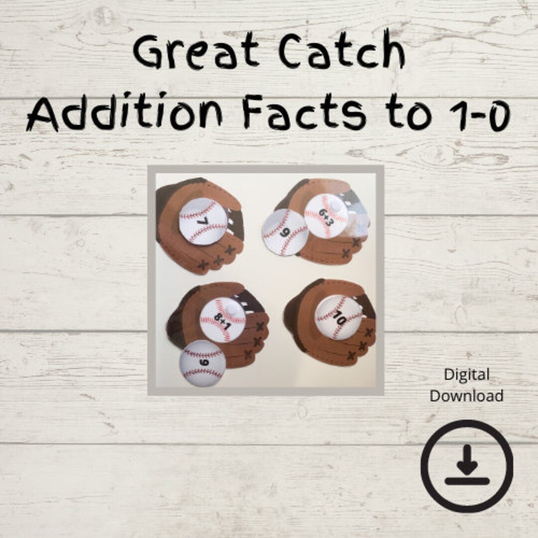 Homeschool Printables | Great Catch Addition Facts | Adding to 10 ...