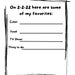 Learning Printable Twosday Time Capsule Homeschool Printable 1st Grade ...