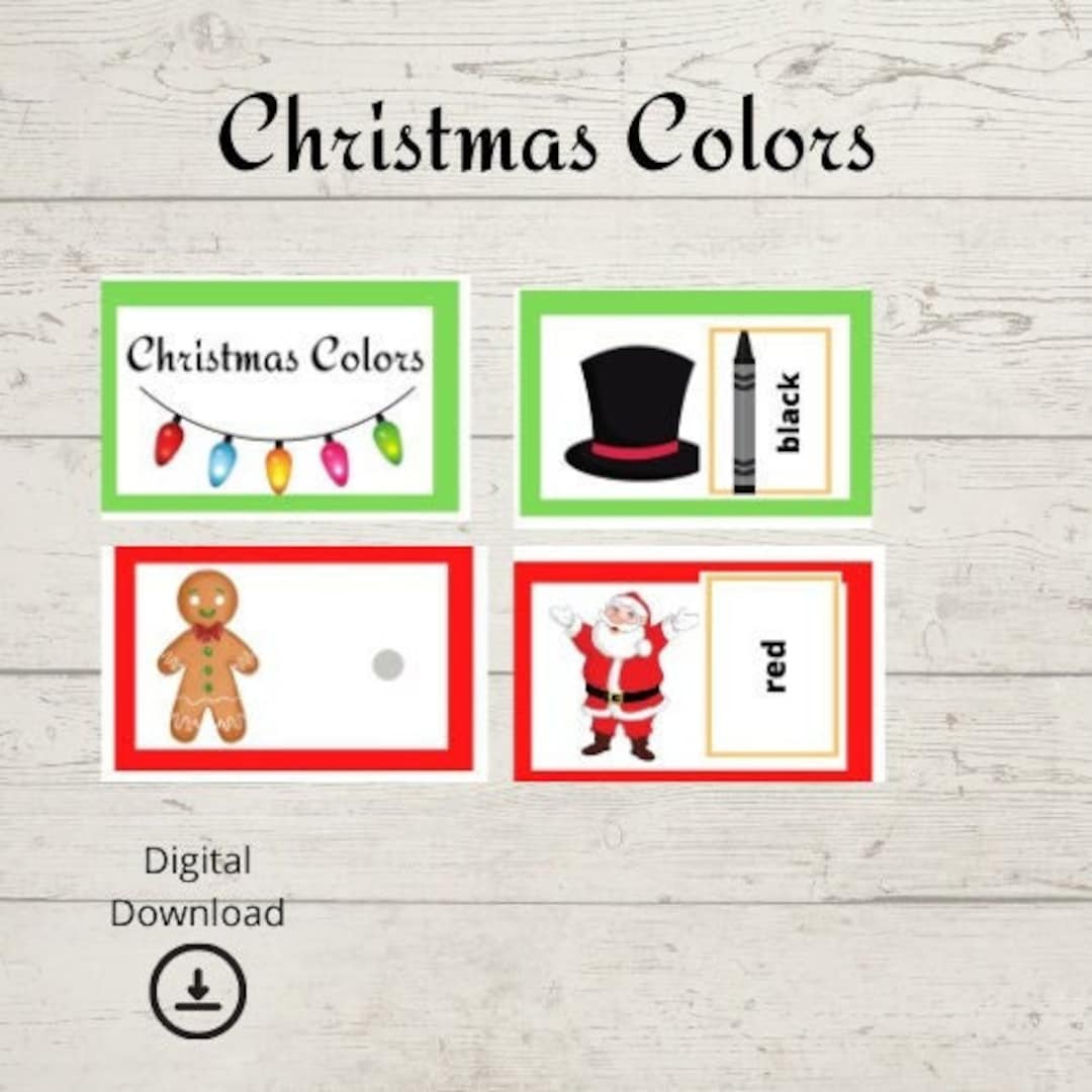 Homeschool Printables | Preschool-toddler Learning | Christmas Themed ...