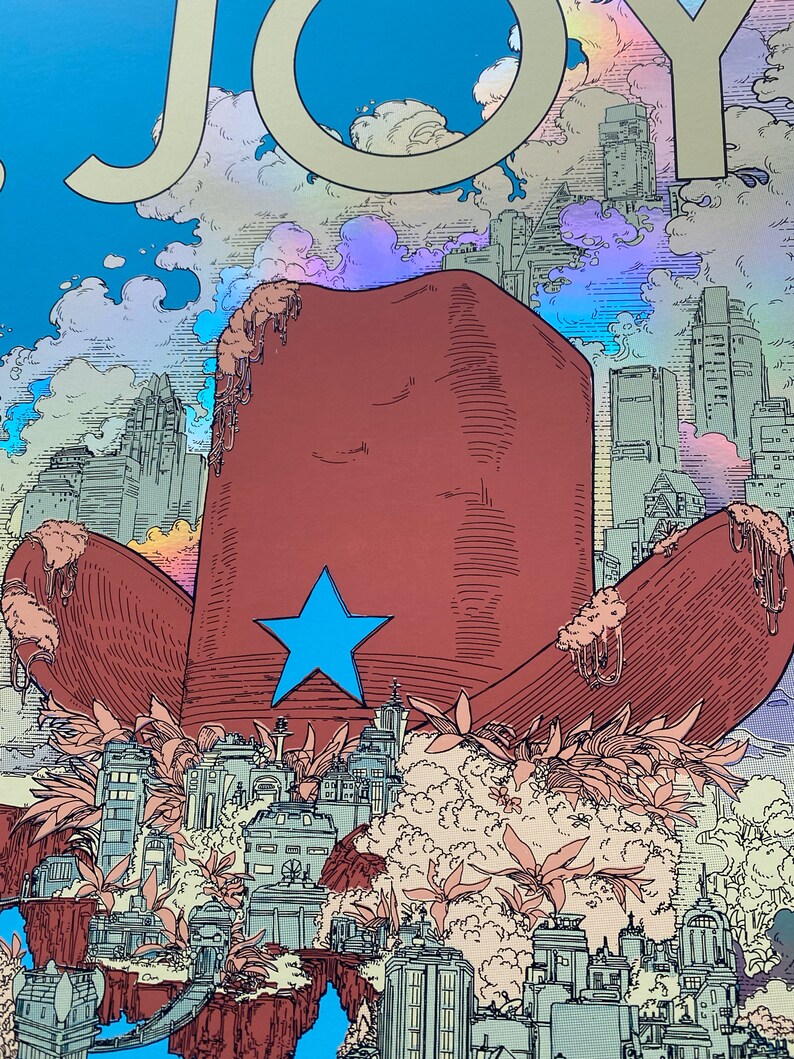 Mt Joy at Moody Amphitheater Art by Taylor C Adams - Etsy