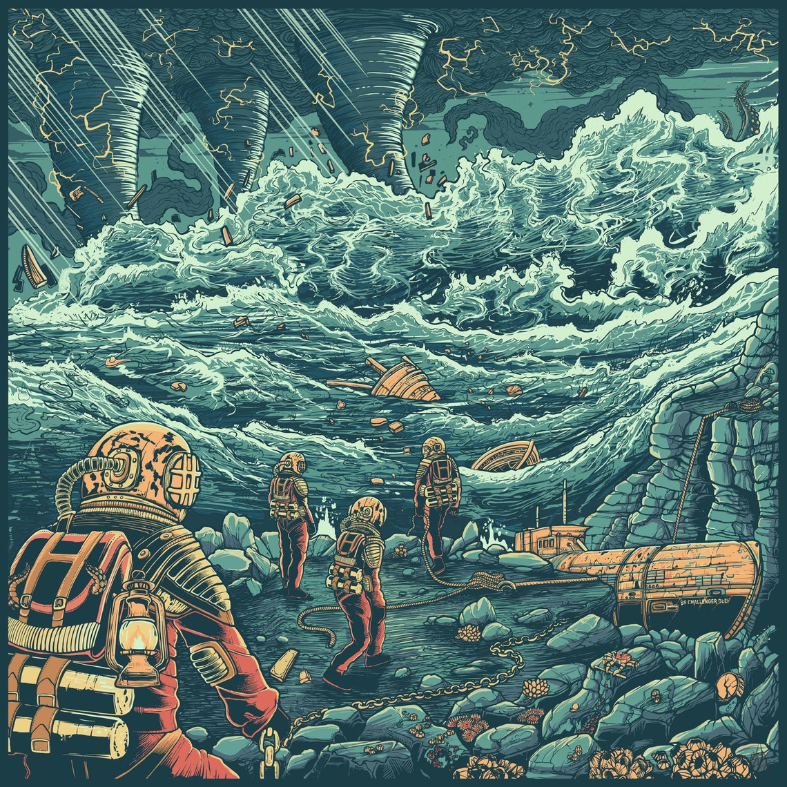 The Great Calamity Print by Taylor C Adams - Etsy