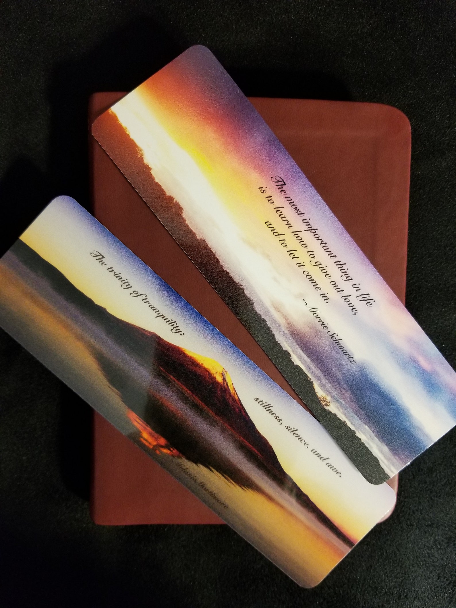 Sunset Bookmarks - Etsy