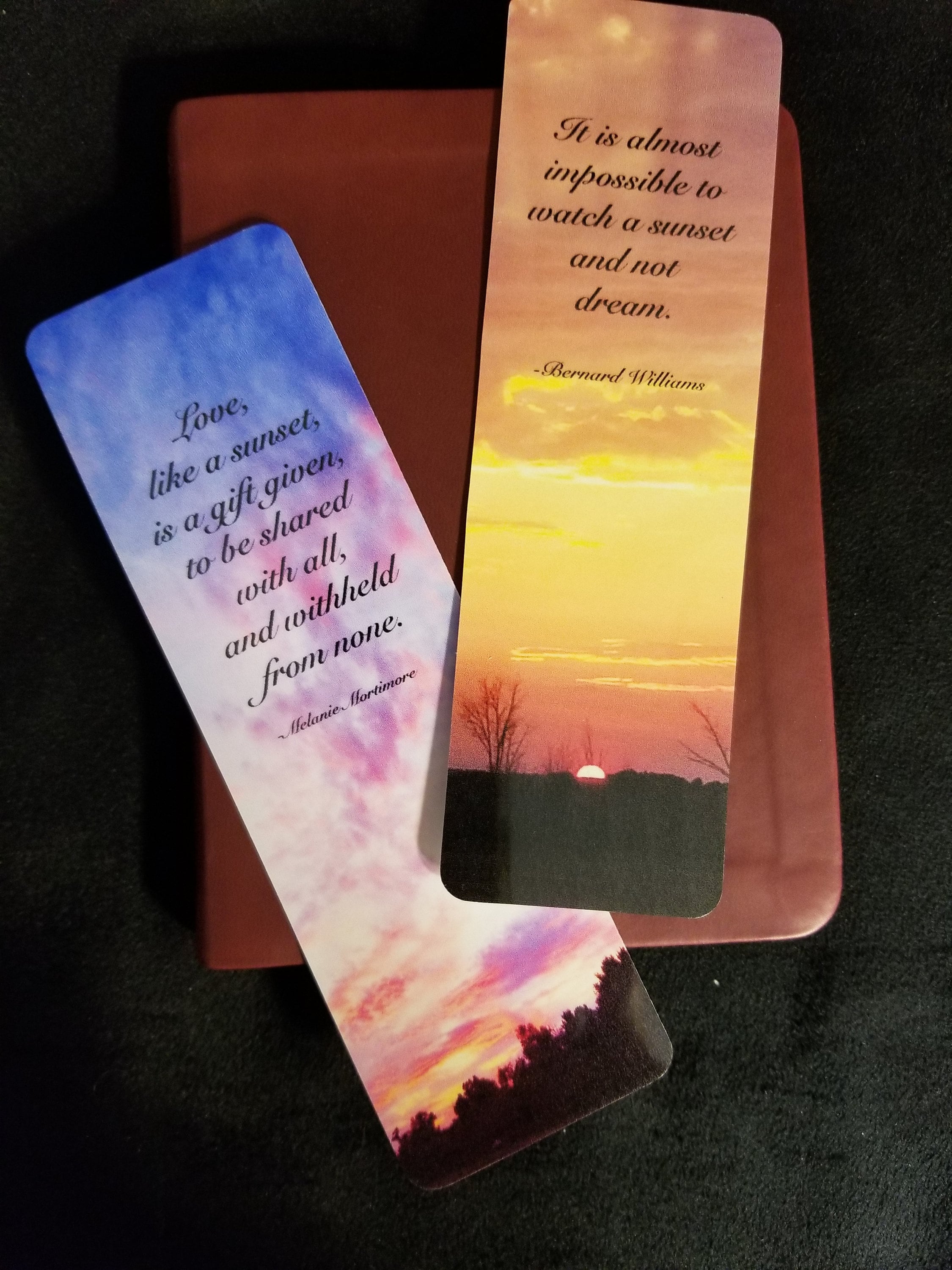 Sunset Bookmarks | Etsy