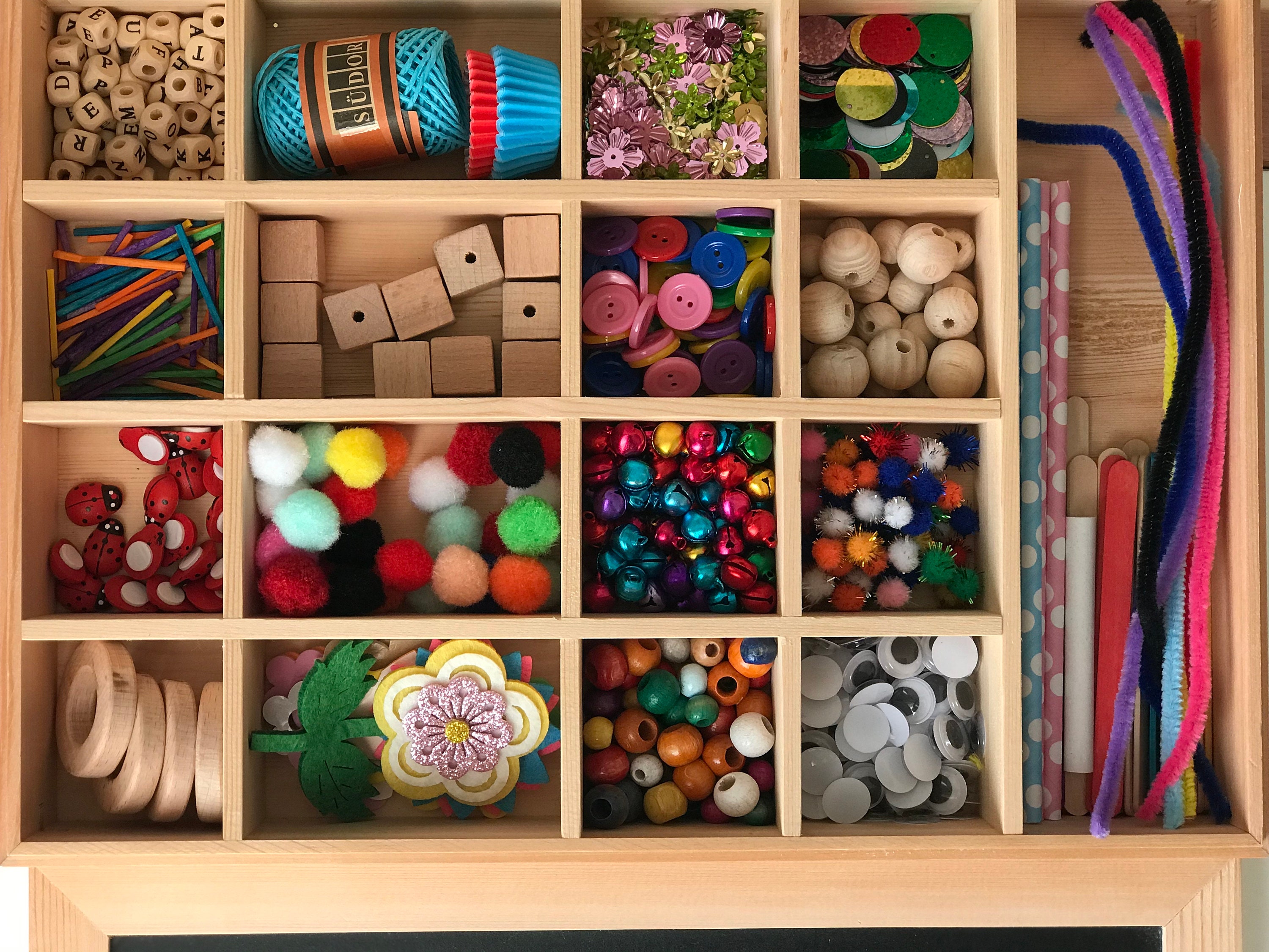 Loose Parts Box, Tinker Tray, Wooden Box, Open Ended Material Box ...