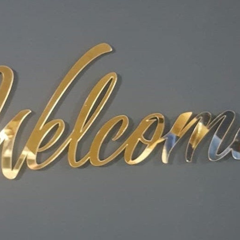 Mirror Letters - Etsy