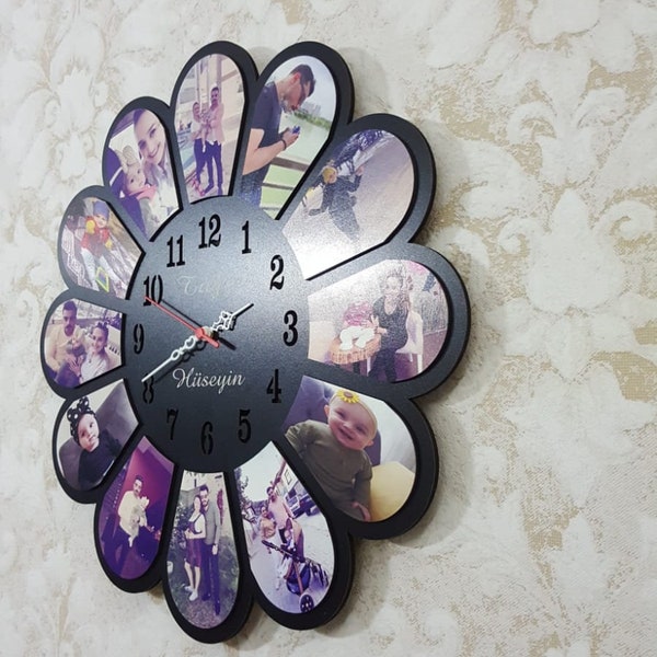 Personalized Wall Clock - Etsy