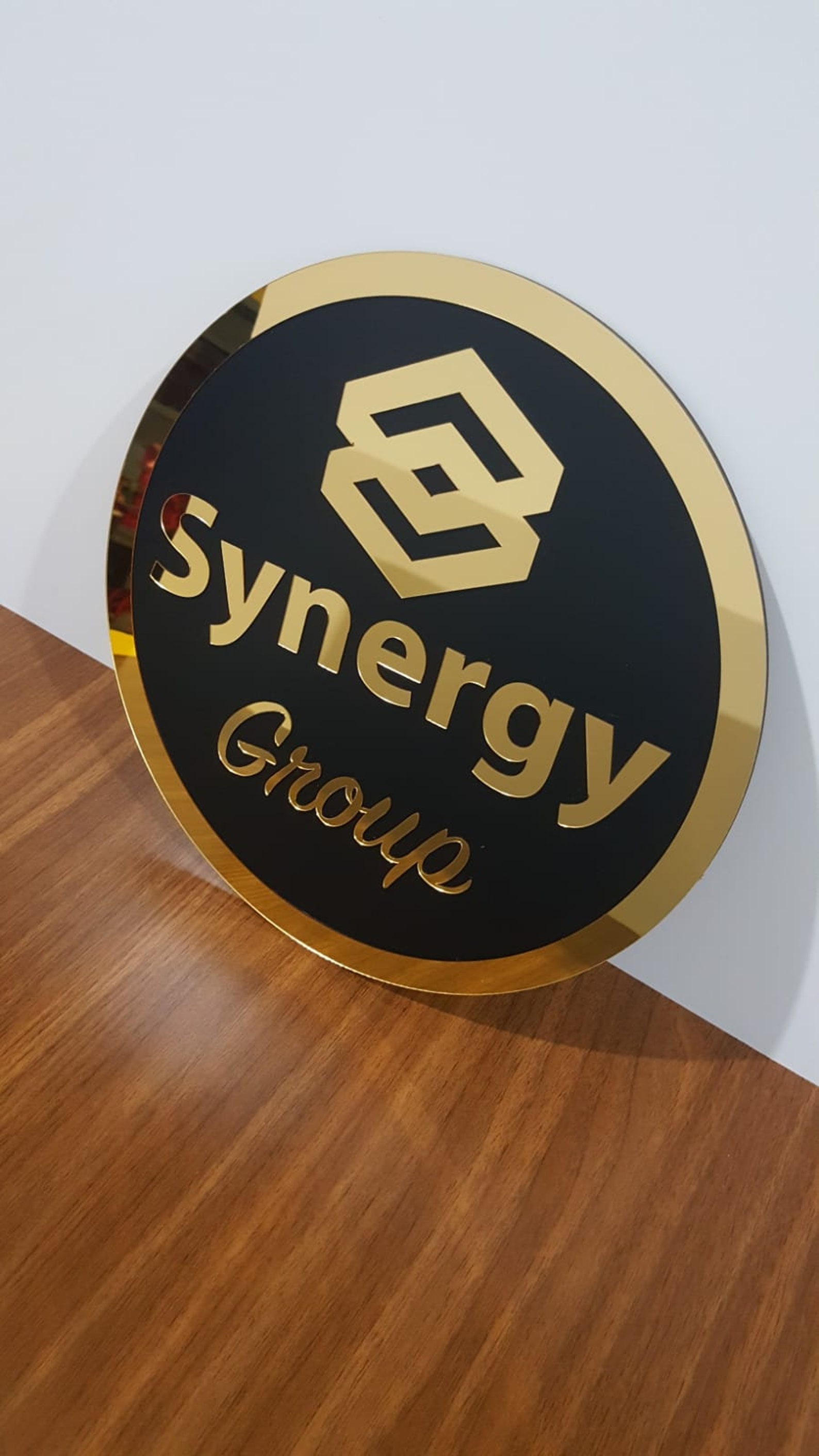 Mirror Logo Sign Acrylic Custom Logo Decoration Office Door - Etsy