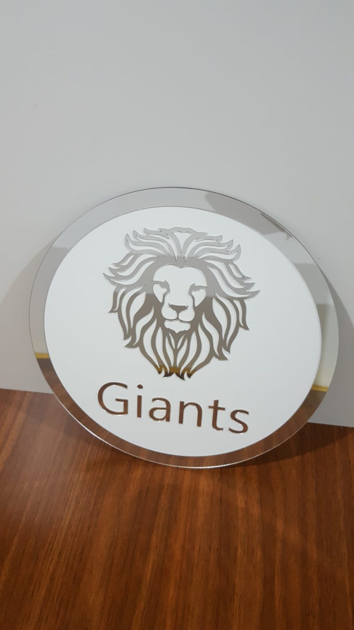 Mirror Logo Sign Acrylic Custom Logo Decoration Office Door - Etsy