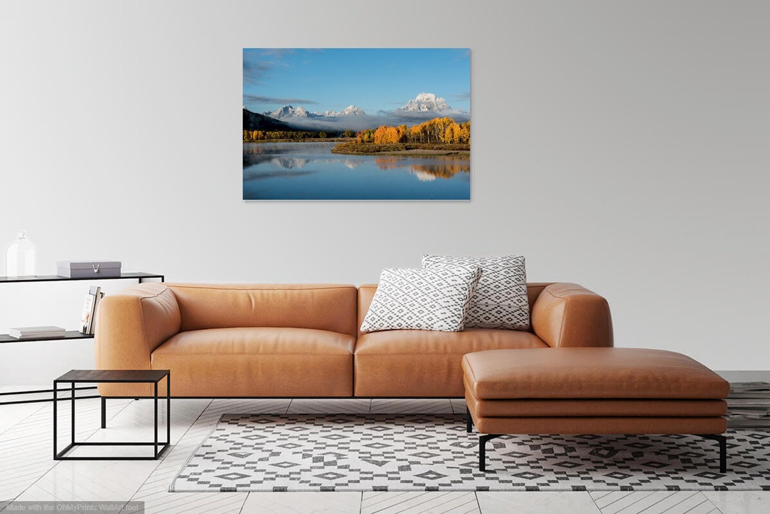 Oxbow Bend Fall Colors Print, Grand Teton National Park Folding Card - Etsy