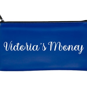 Custom Zipper Deposit Money Bag Savings Bag 11 Colors - Etsy