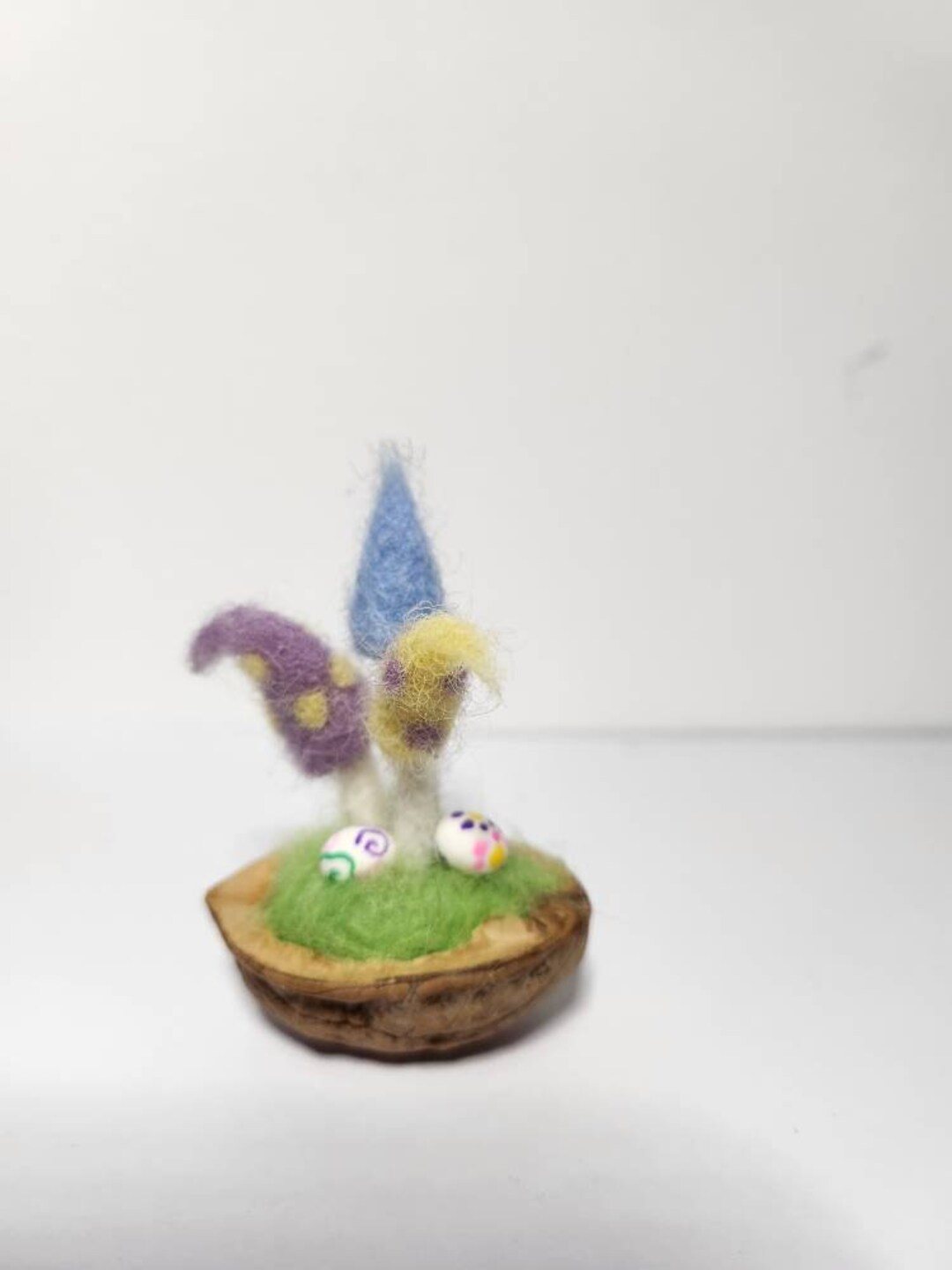 Walnut Fairy Toadstools With Tiny Fairy Eggs. - Etsy