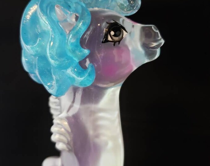 My Little Pony G1 Style Opalescent Resin Seapony Handmade - Etsy