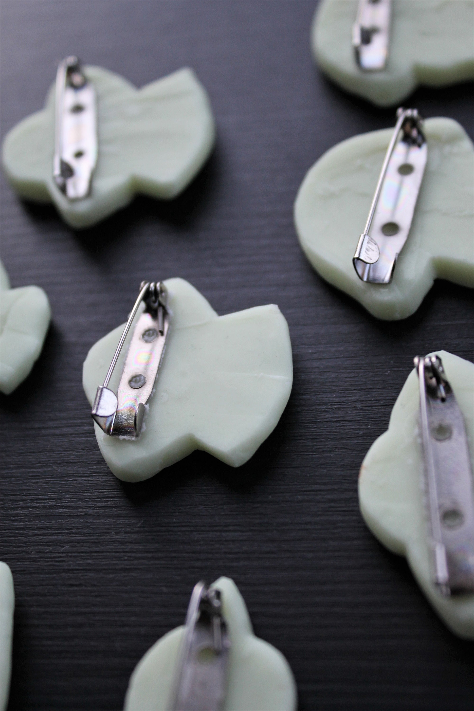 Glow in the Dark Alien Spaceship UFO Jellyfish Space Brooches - Etsy