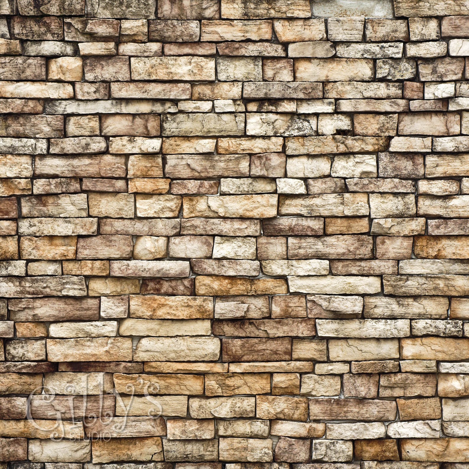 Stone Wall Digital Paper: Stone Wall, Printables, Stone Background ...