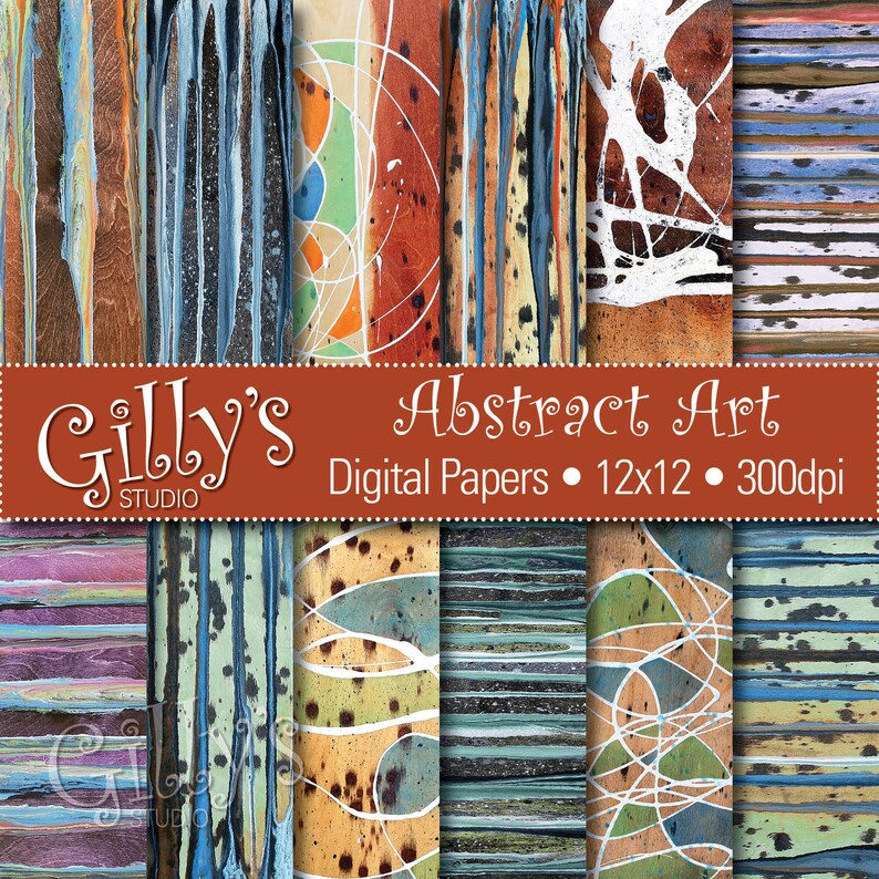 Textures Digital Paper Bundle: Textures, Printables, Digital ...