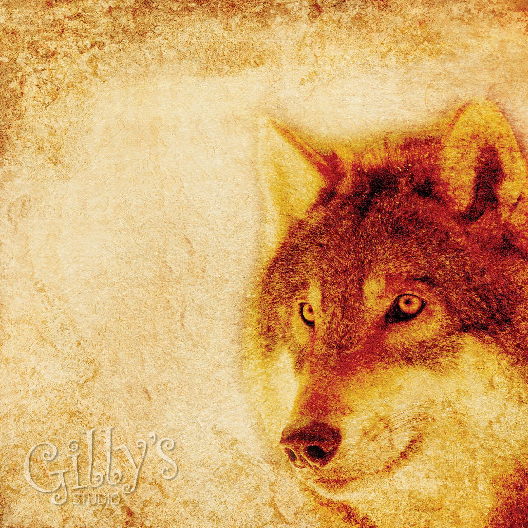 Wolves Digital Paper: Wolves, Printables, Wolves Background, Commercial ...