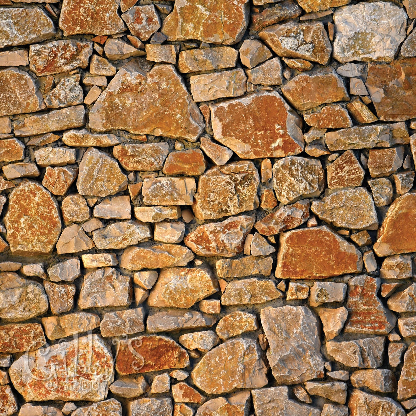 Stone Wall Digital Paper: Stone Wall, Printables, Stone Background ...