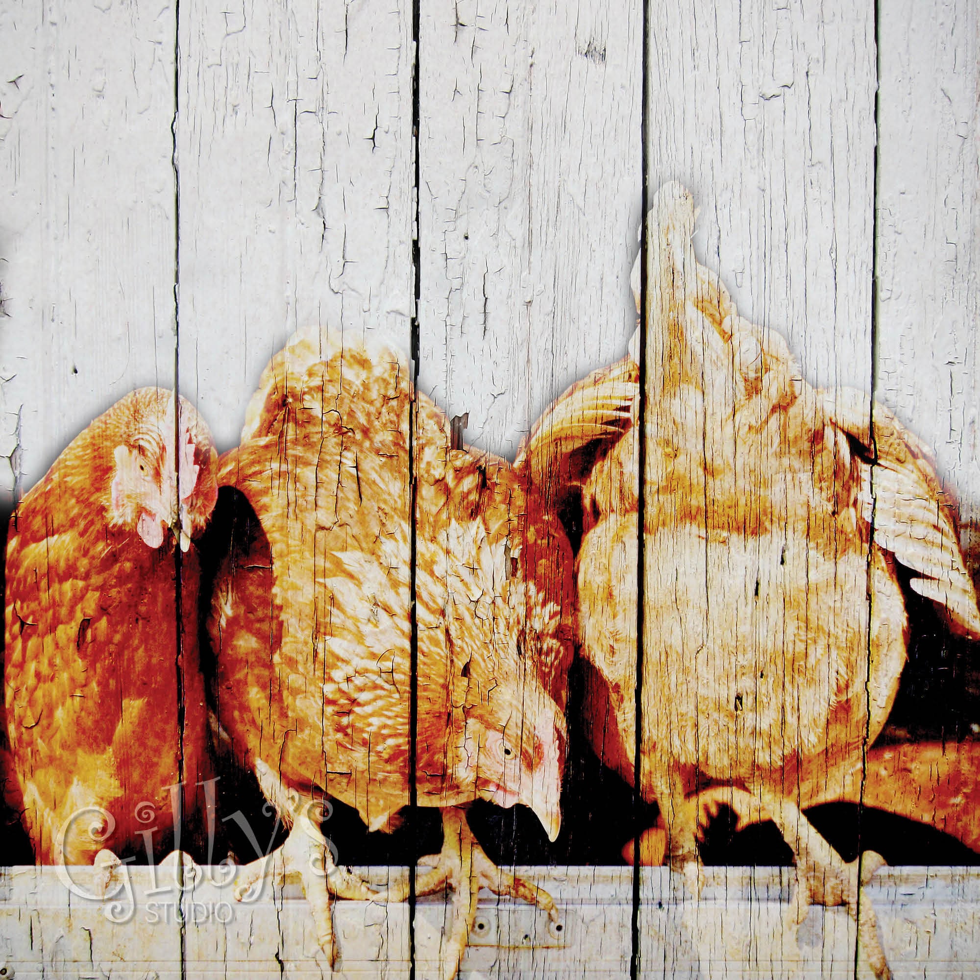 Chicken Digital Paper: Chickens Printables Chicken | Etsy