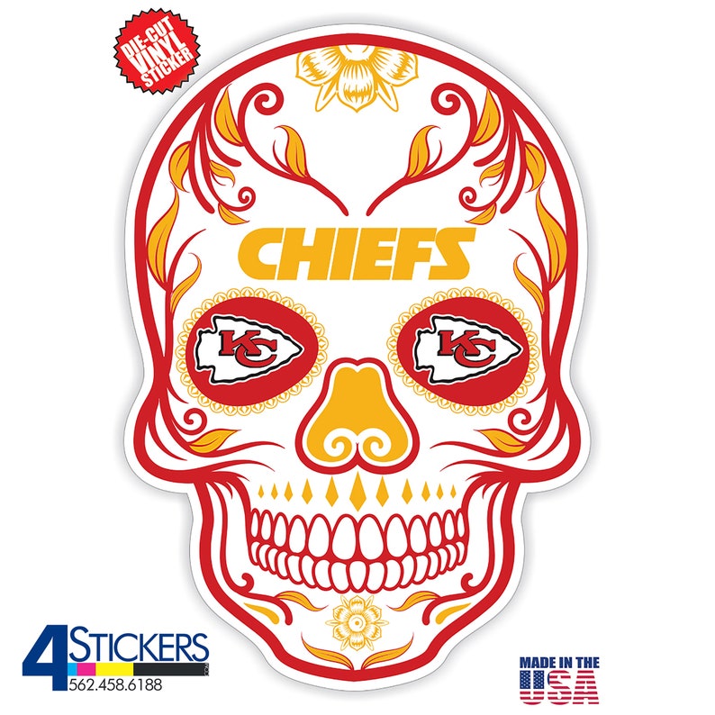 Kansas City Chiefs Sticker Packs are the Best Selling Vinyl | Etsy