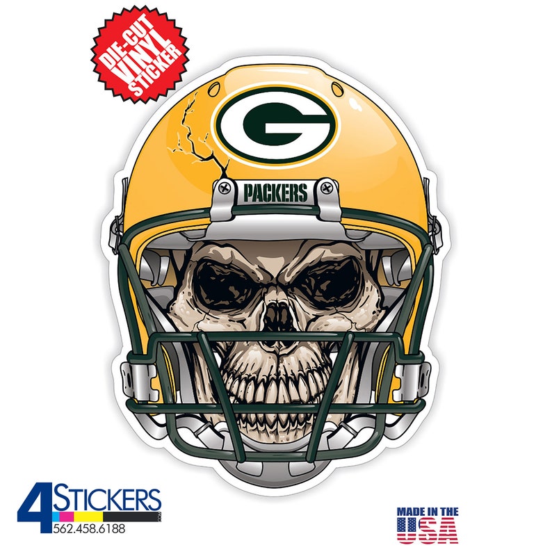 Green Bay Packers Sticker Packs are the Best Selling Vinyl | Etsy