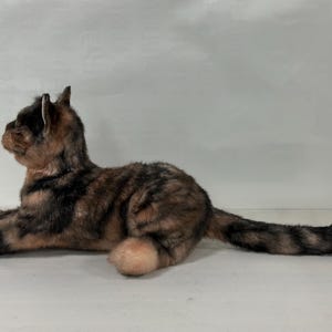 Handmade Tortoiseshell Cat Plush: Realistic Companion Gift (made to ...