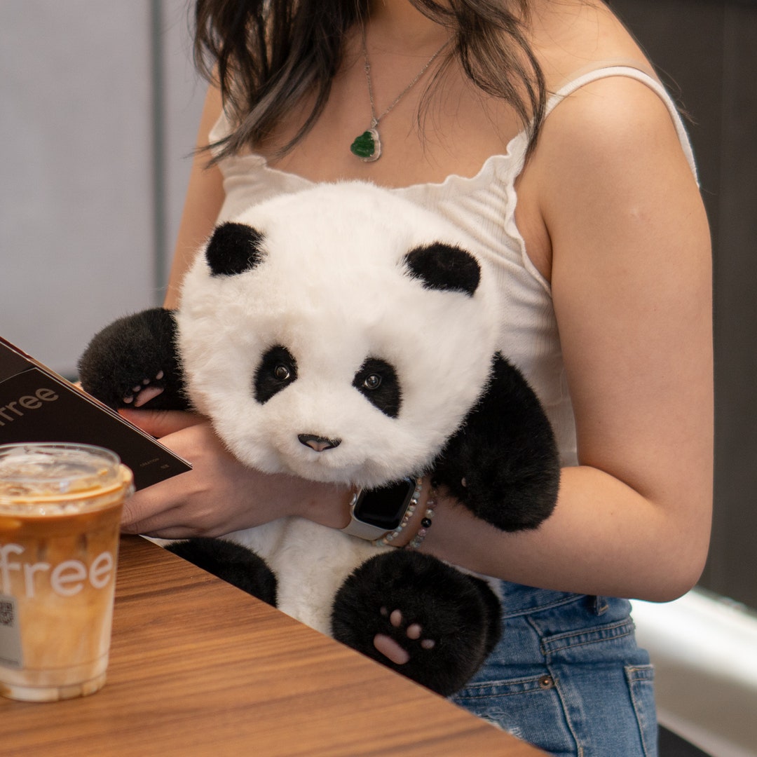 Exquisite Panda Backpack - Chongker Collectible Series - Handmade Plush ...