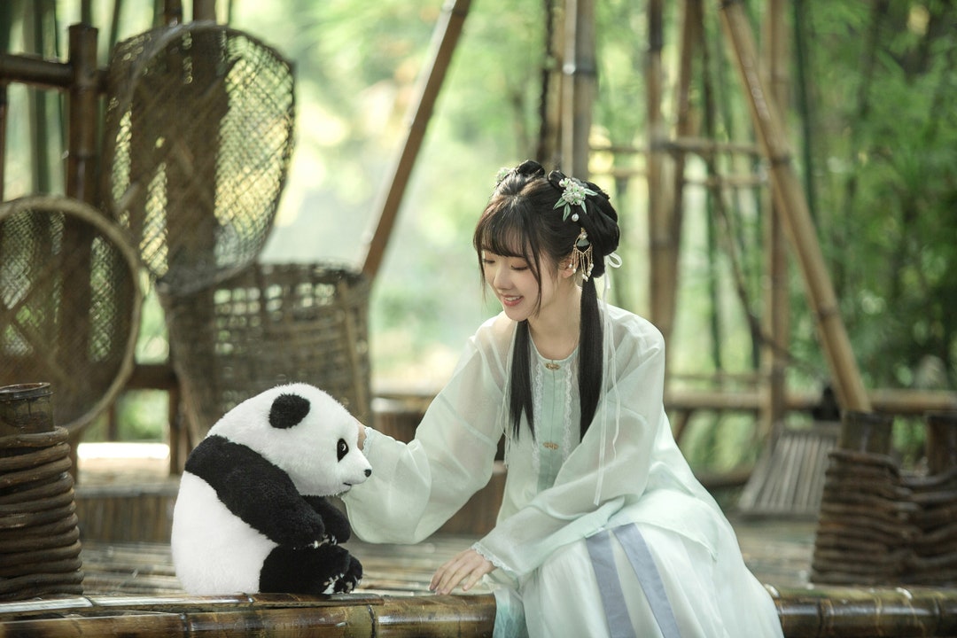 SEEU & Chongker He Hua Super Lifelike Plush Panda Dollpanda Fans Can't ...