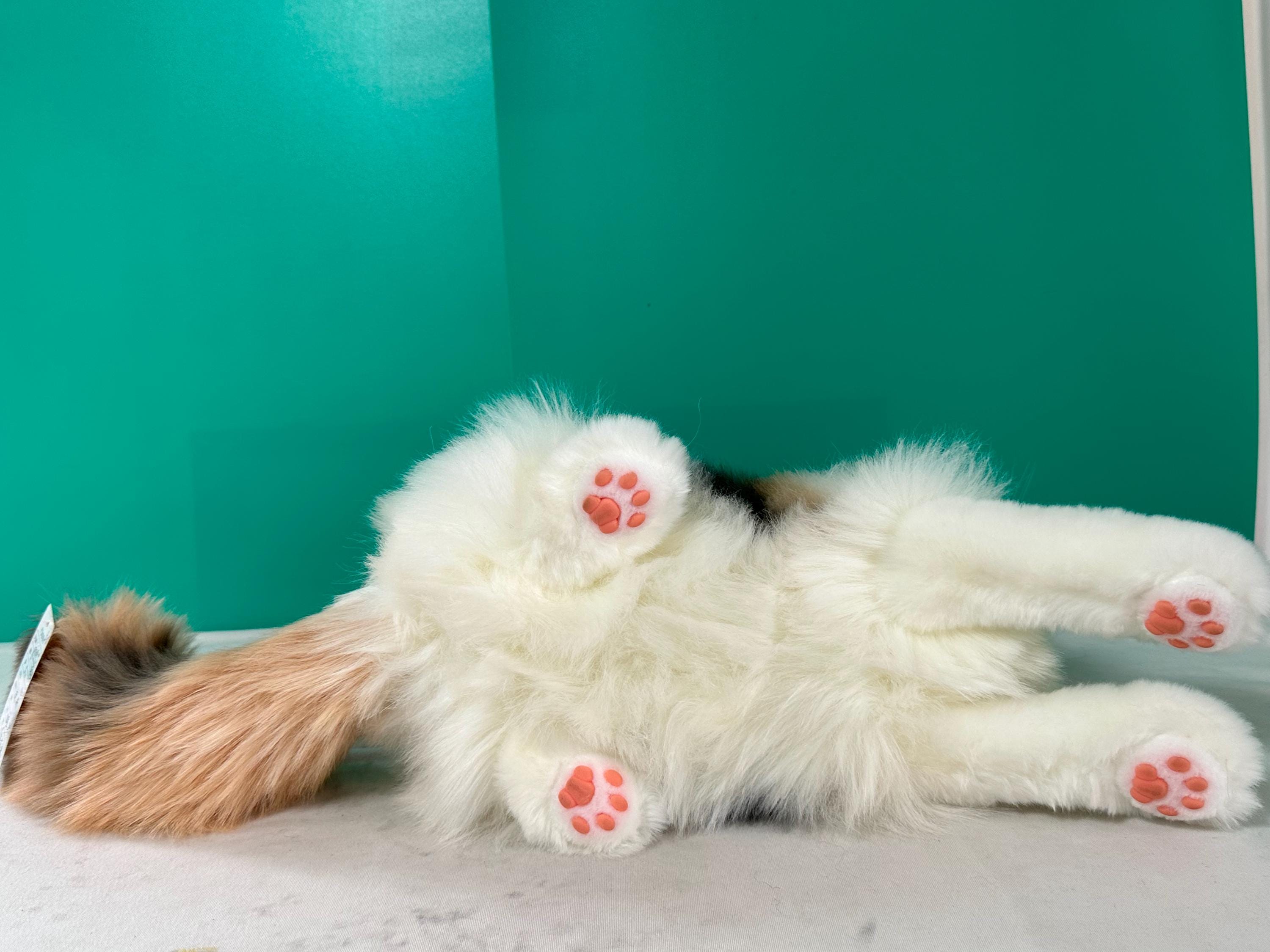 Handmade Calico Cat Plush: Realistic Plushie Companion Gift - Etsy