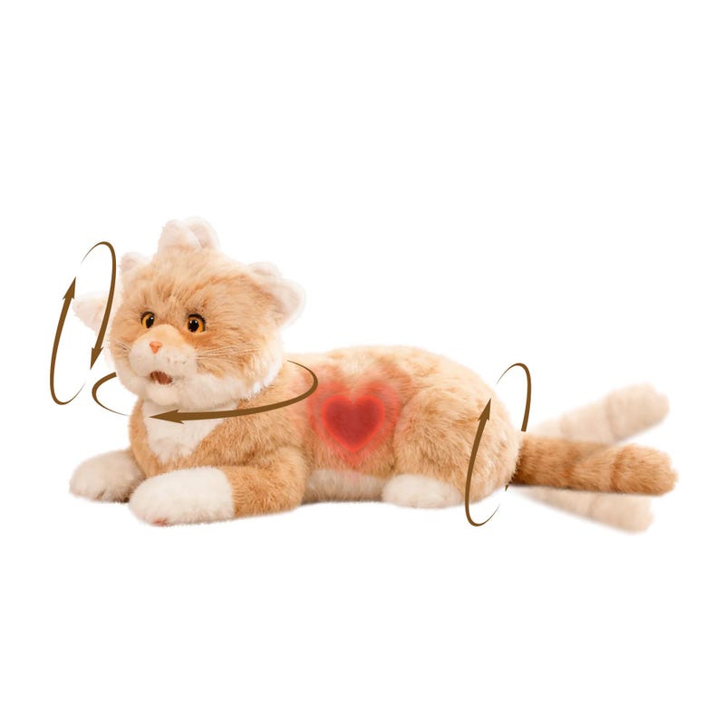 Lebensechte plüschkatze - Etsy.de