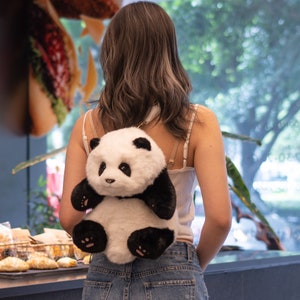 Exquisite Panda Backpack - Chongker Collectible Series - Handmade Plush ...