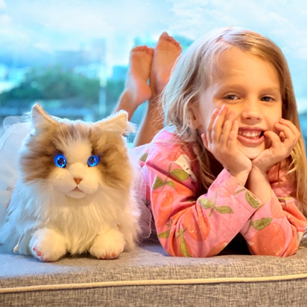 Realistic Cat Plush Robot - Etsy