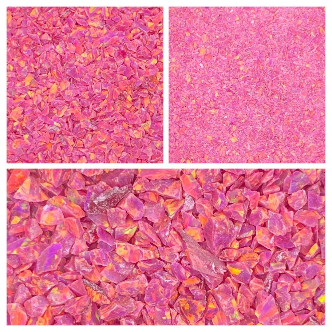 AAA Grade Crushed Opal Carmine/ Crushed Bello Opal OP23 - Etsy Australia