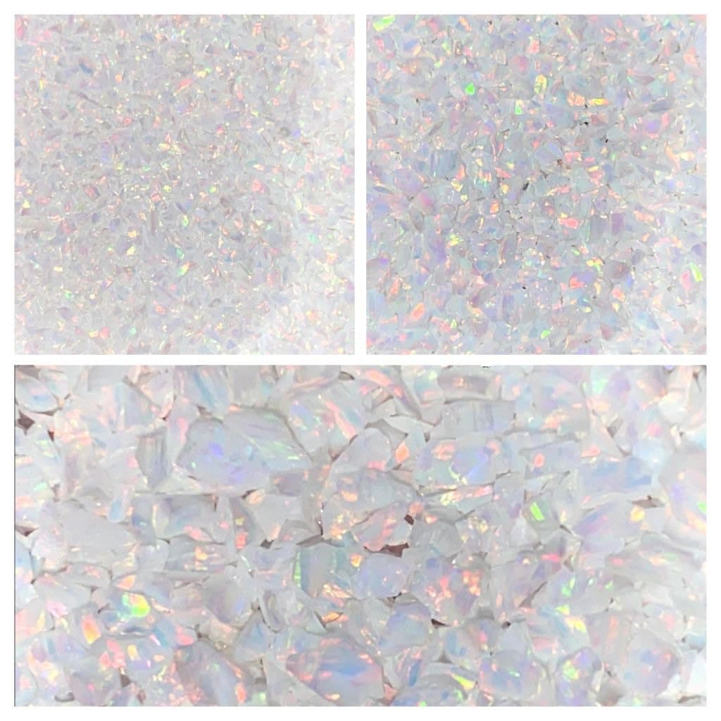 AAA Grade Crushed Opal White Snow/ Crushed Bello Opal - Etsy