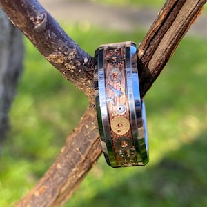 The Steampunk Engine Ring Copper (handmade All Metal Watch Parts ...