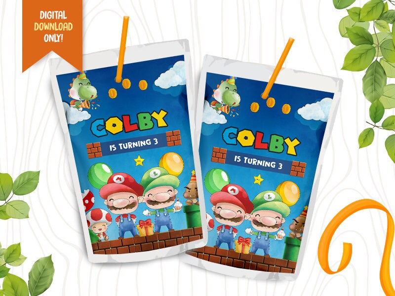 Plumber Kids Digital Birthday Bundle Plumber Brothers Party | Etsy