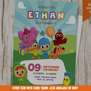 Kid and Friends Digital Coloring Book, Cute Animals Printable Activity ...