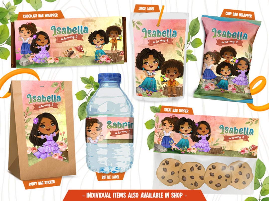 Magical Sisters Digital Birthday Bundle, Enchant Family Party Pack ...