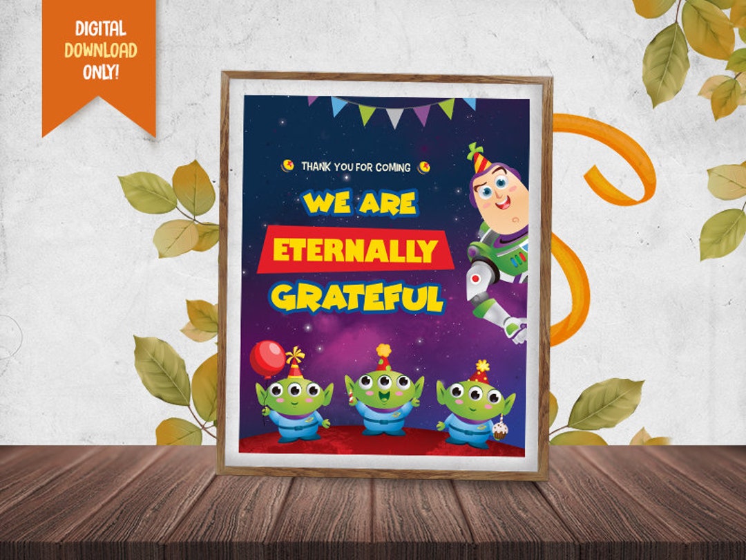 Astronaut Thank You Sign Board, Aliens Thank You Poster, Cute Aliens ...