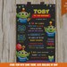Aliens Invitation FREE Thank You Card Cute Alien Digital - Etsy