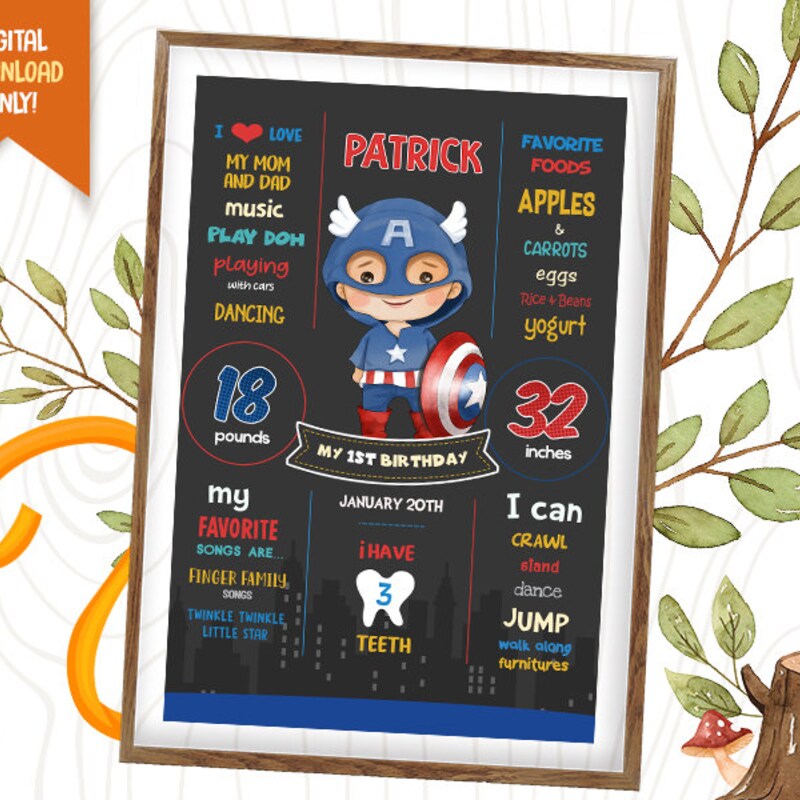 Superhero Board - Etsy