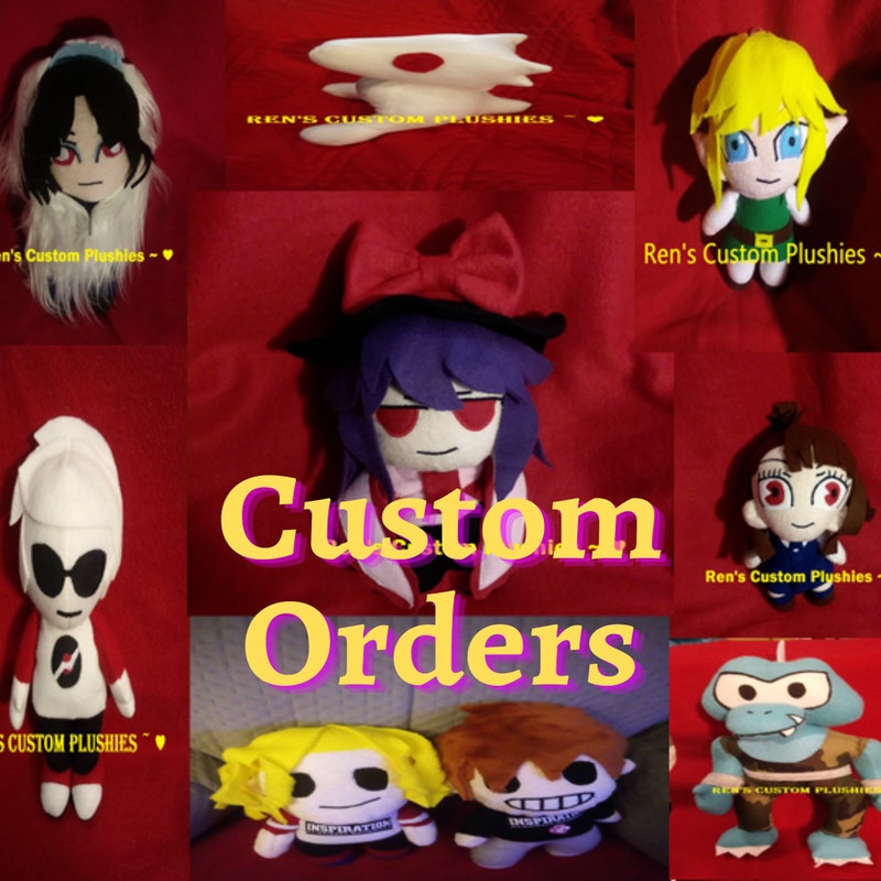 Custom Oc Plushie - Etsy