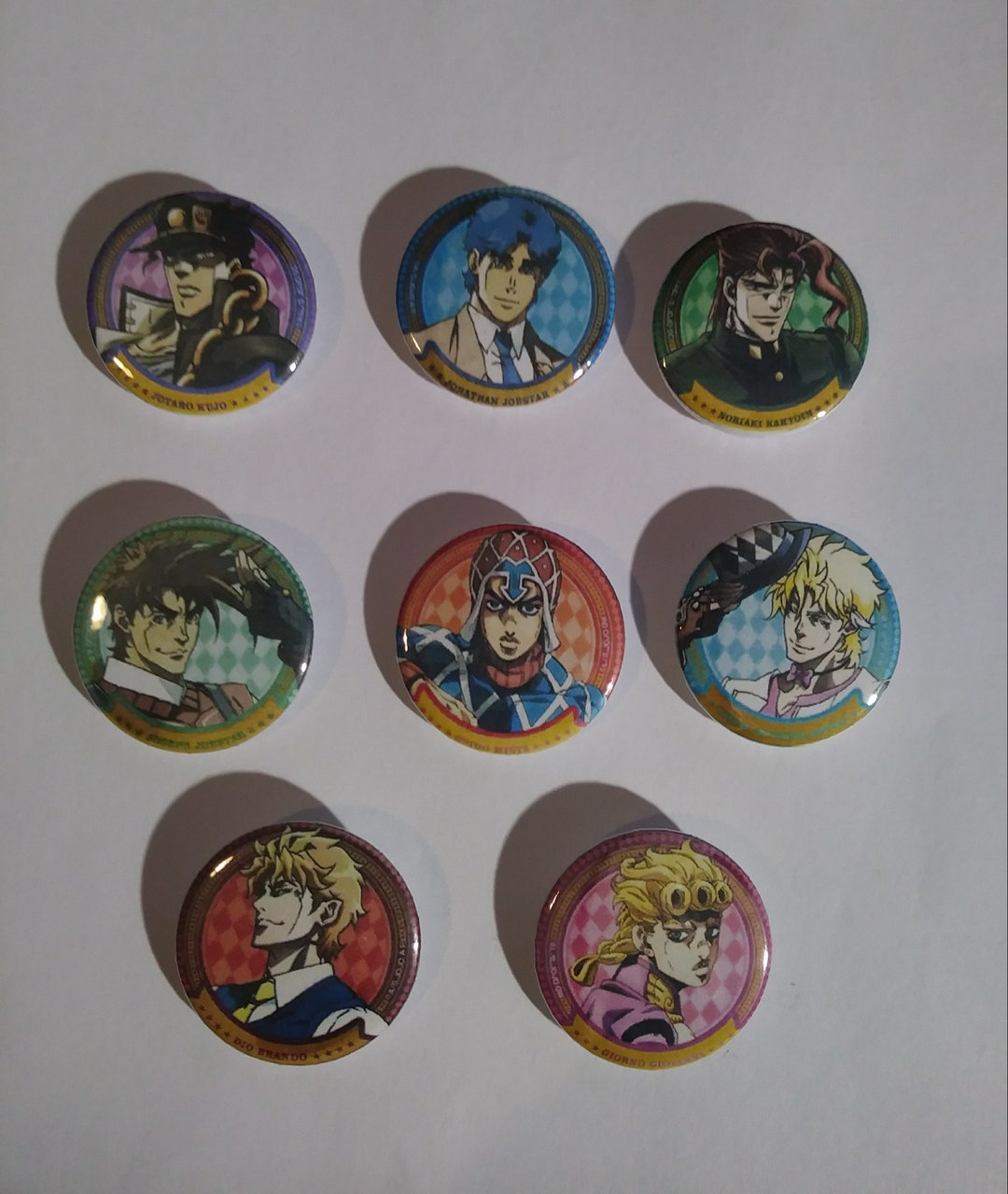 Custom Handmade Wild Anime Adventure Manga Videogame Cosplay Button ...
