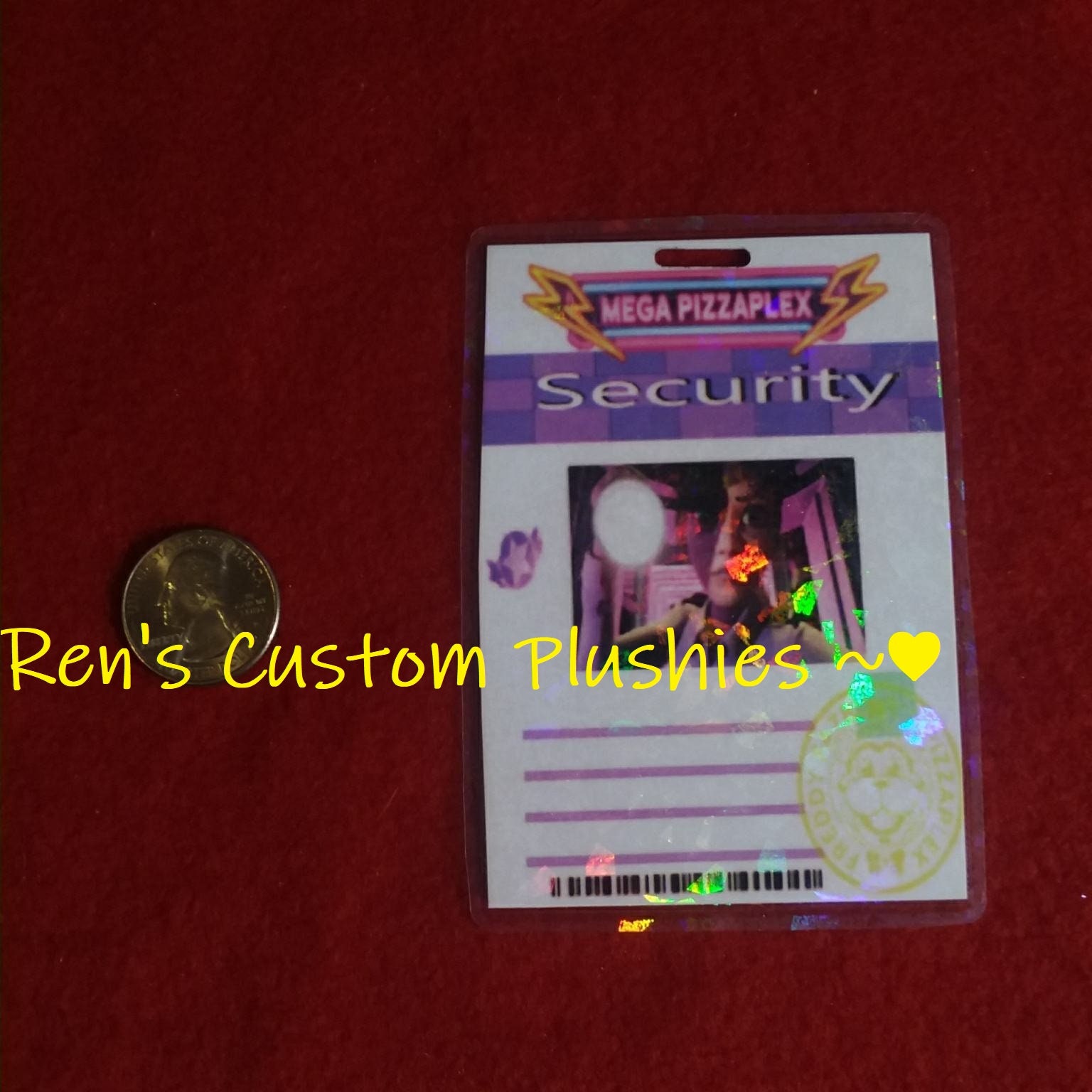 Look Inside for More Options! Custom Handmade Laminate Cosplay ID Badge ...
