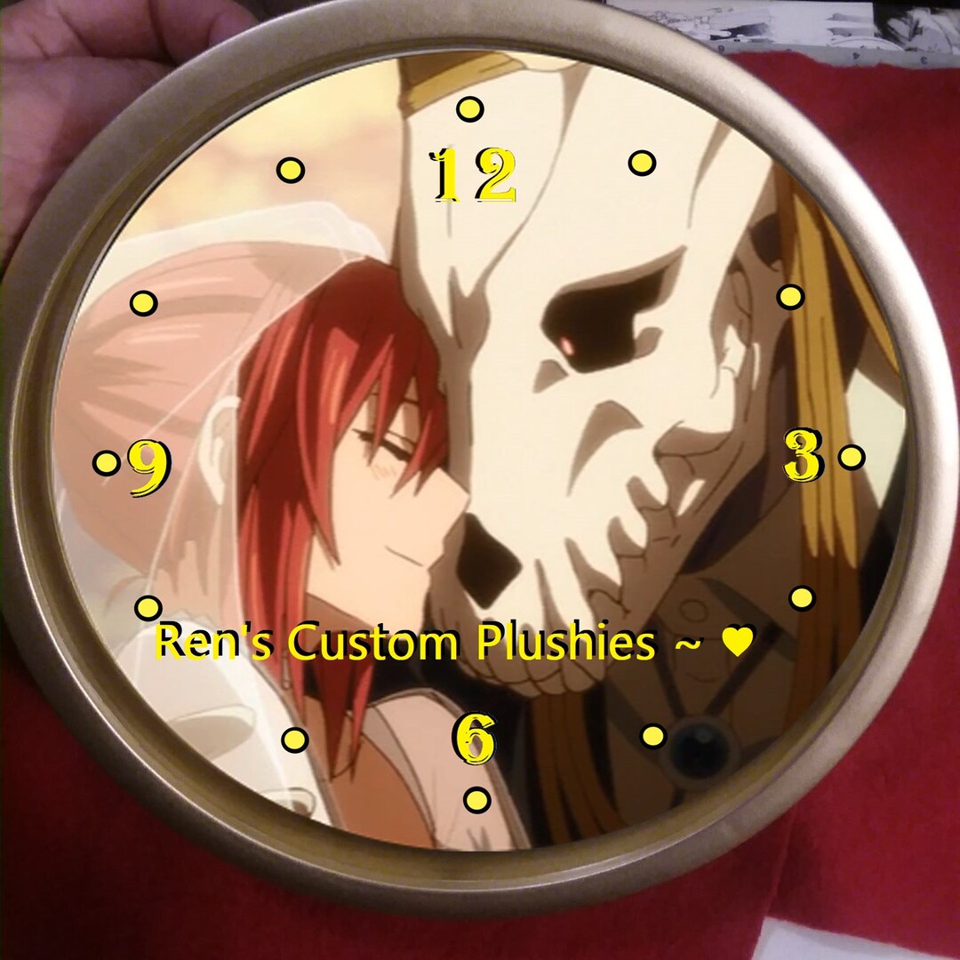 Custom Handmade Ancient Anime Elias Manga Character Wall Clock ! - Etsy