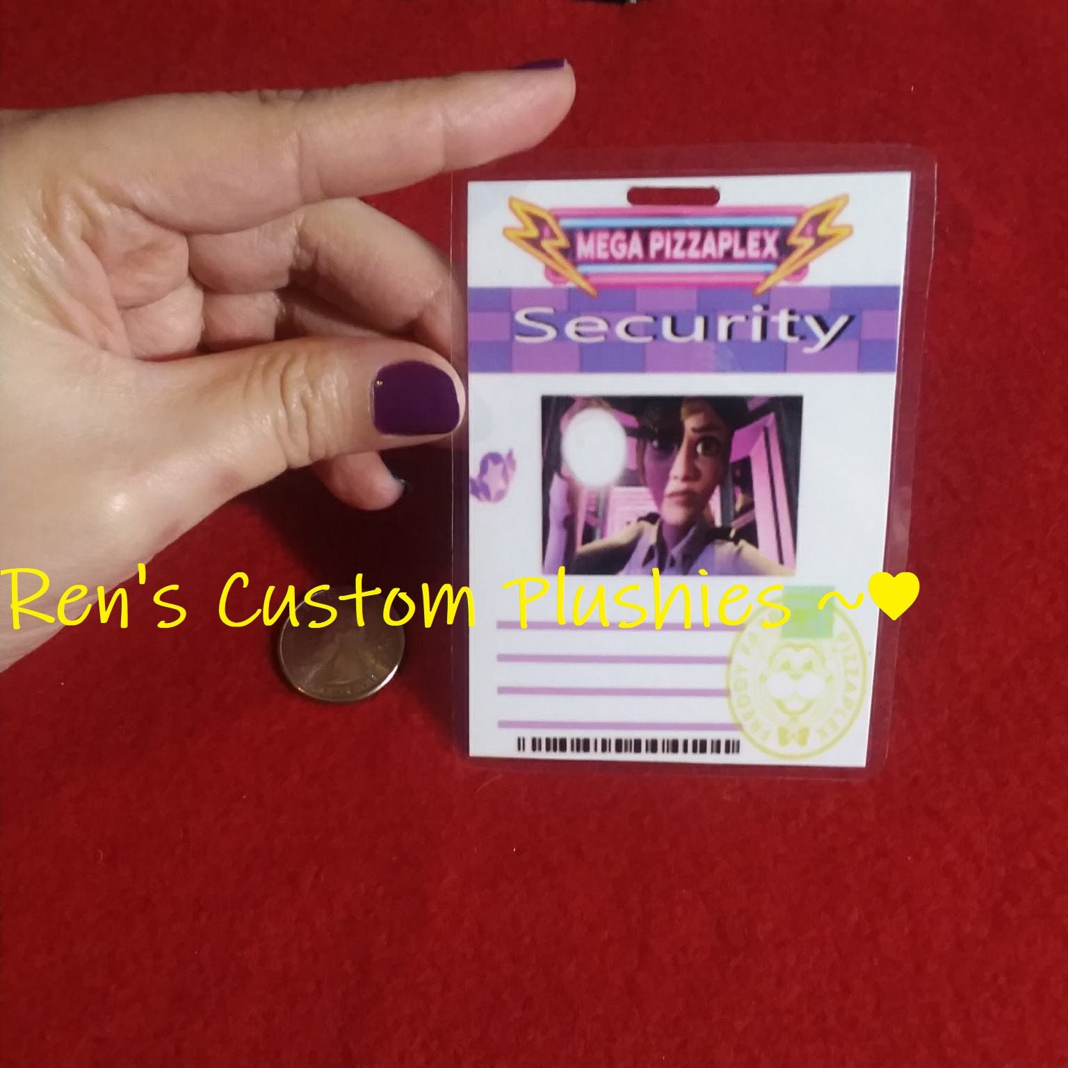 Look Inside for More Options! Custom Handmade Laminate Cosplay ID Badge ...