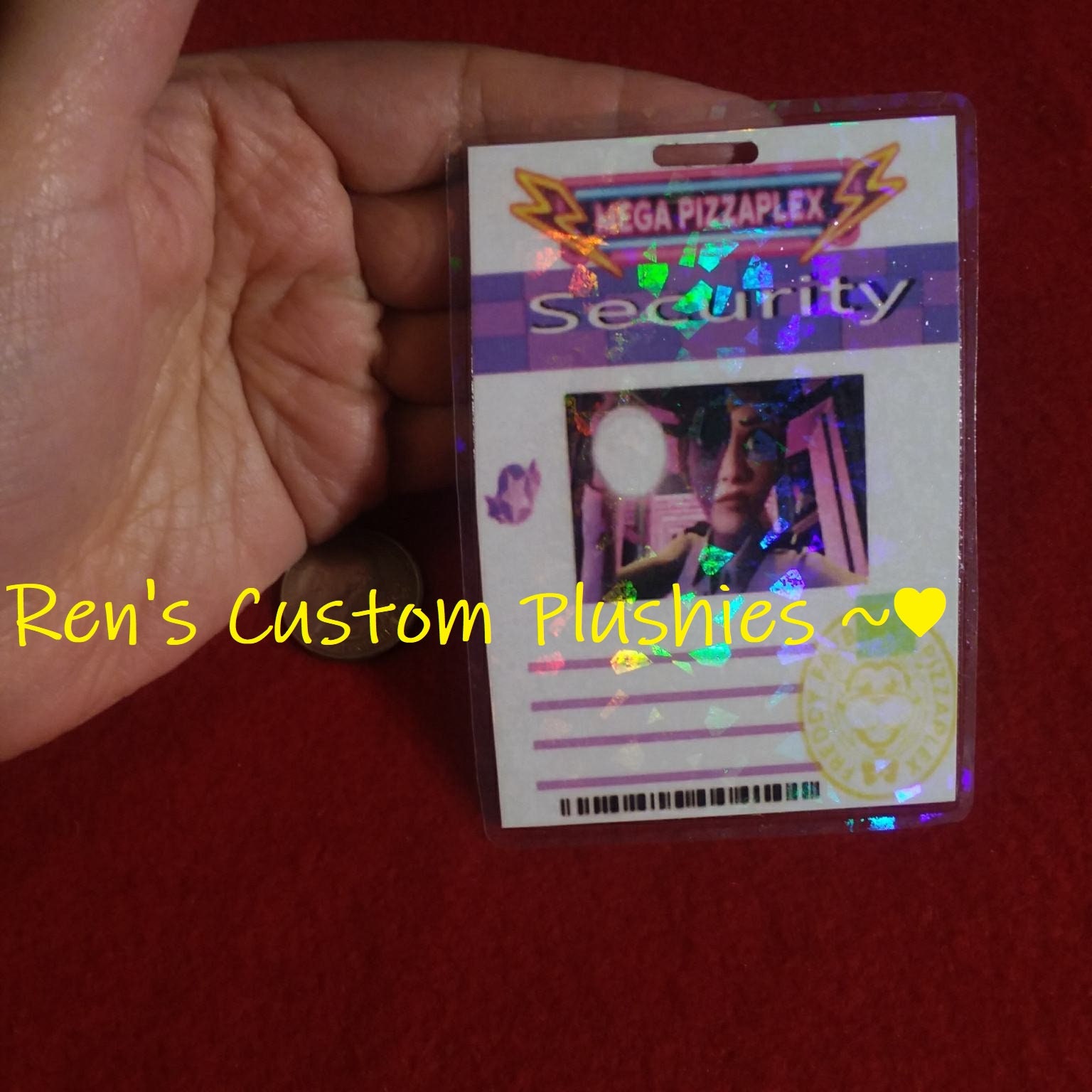 Look Inside for More Options! Custom Handmade Laminate Cosplay ID Badge ...